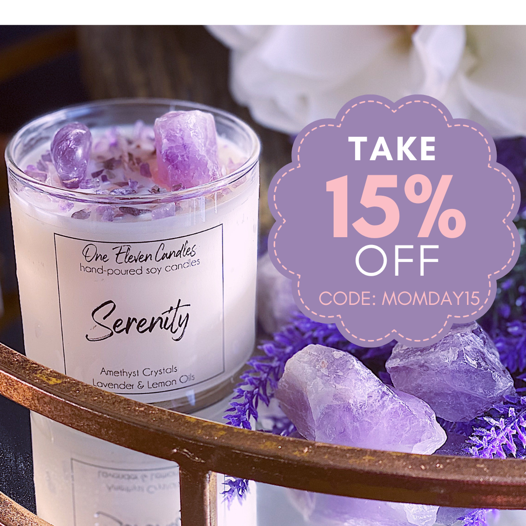 One Eleven Candles - Crystal Soy Candles
