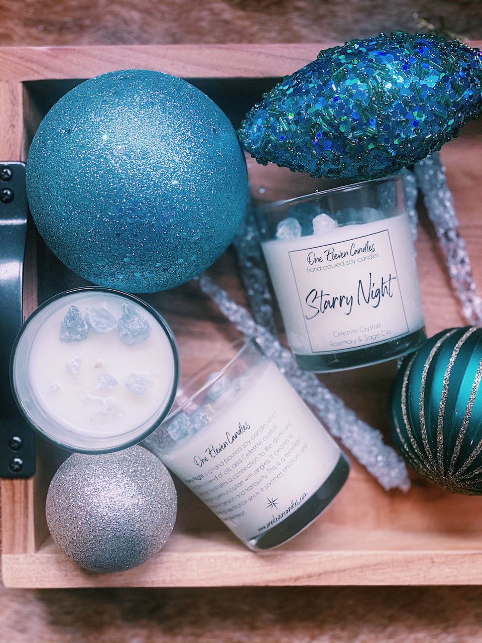Starry Night - Crystal Soy Candle – One Eleven Candles
