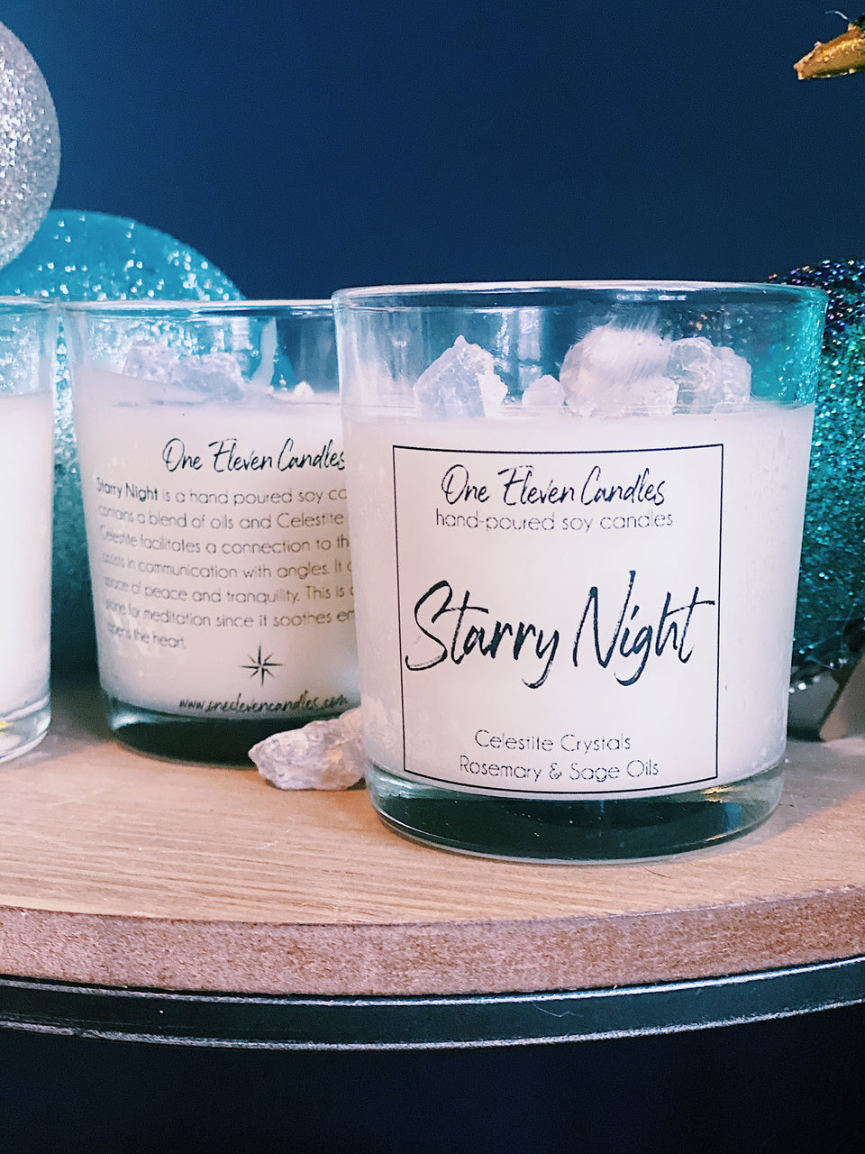 Starry Night - Crystal Soy Candle – One Eleven Candles